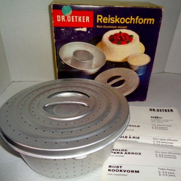 Dr. Oetker | Dining | Vintage Rice Ring Mold Aluminum By Dr Oetker In ...